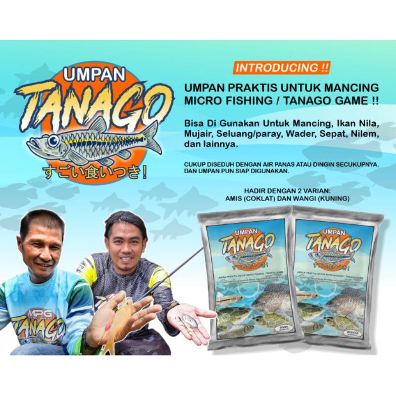 Jual Umpan tanago Umpan Praktis untuk mancing mikro fishing Tanago Game ...