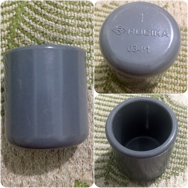 Jual Rucika Dop Cap Pipa PVC 1” inch utk Air dan Hidroponik | Shopee ...