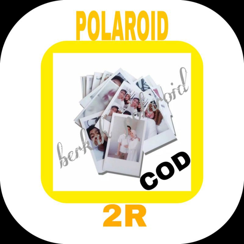 Jual CETAK FOTO POLAROID FULL TERMURAH UK 2R | Shopee Indonesia