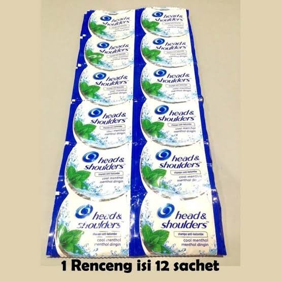 Jual Head & Shoulder Cool Menthol Sachet 10ml | Shopee Indonesia
