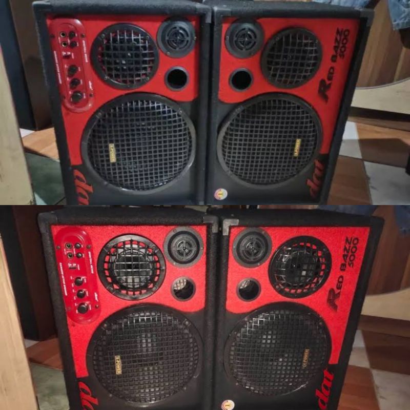 Jual ACTIVE PASSIVE SPEAKER SYSTEM RED BAZZ BASS REDBAZZ REDBASS MERAH ...