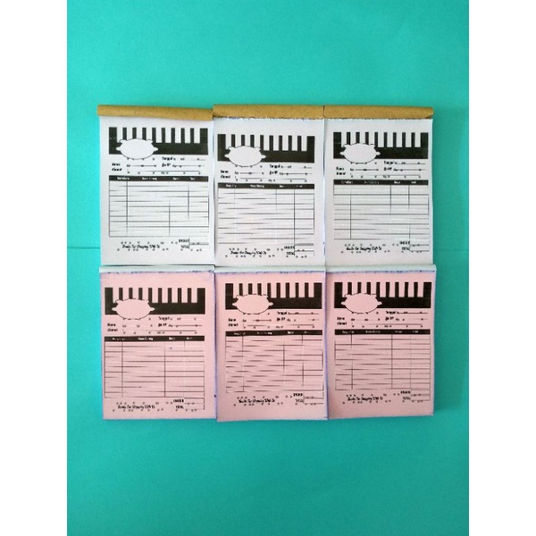 Jual [NOTA RANGKAP UKURAN 1/8 FOLIO] NOTA MINI RANGKAP 2/ NOTA MINI 2 ...