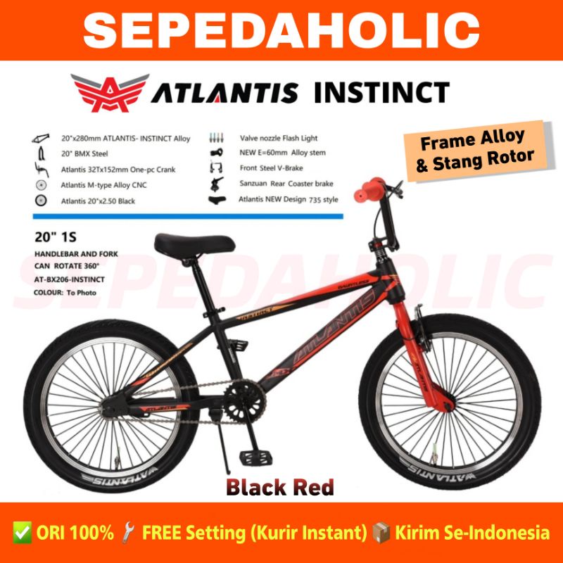 Jual Sepeda Anak Laki BMX ATLANTIS INSTINCT / IGNITE Ukuran 20 Inch ...