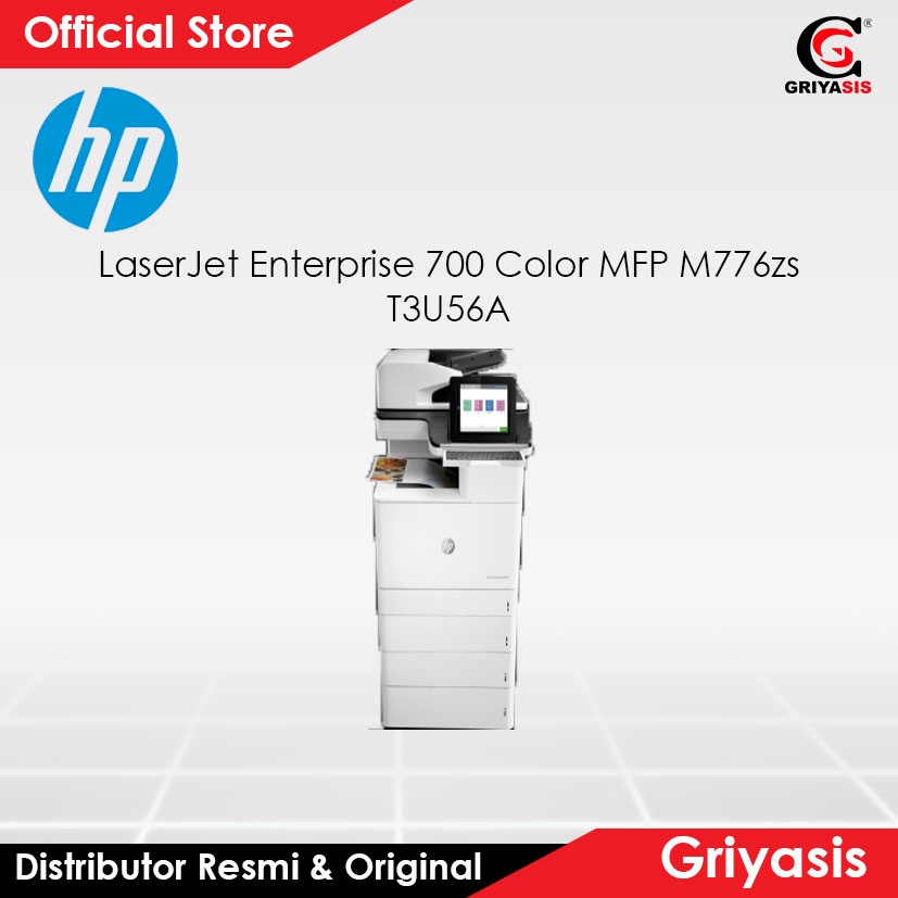 Jual Printer HP LaserJet Enterprise 700 Color MFP M776zs Series T3U56A ...