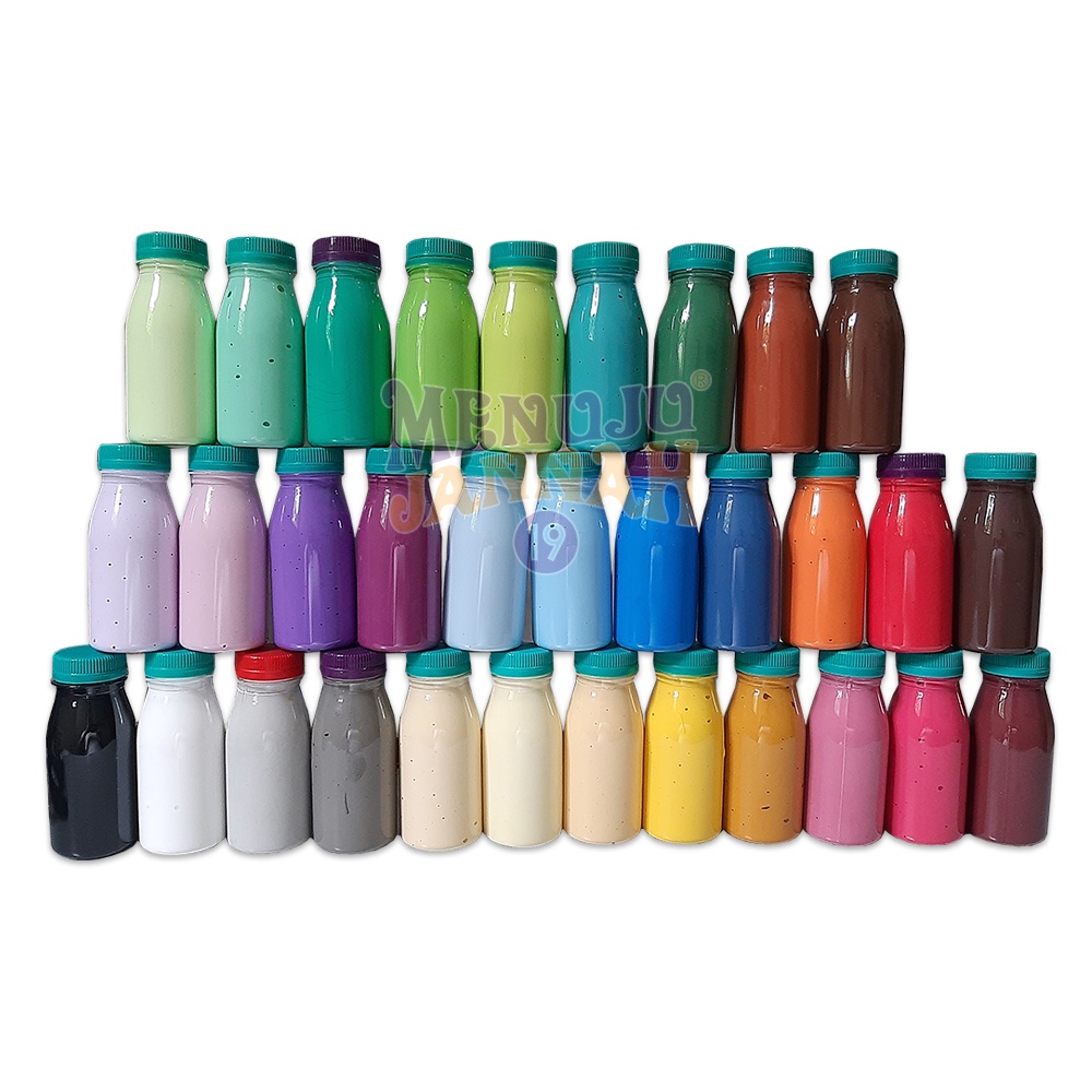 Jual Cat Akrilik PREMIUM 100 ml - Cat Lukis Acrylic untuk Gypsum, Tanah ...