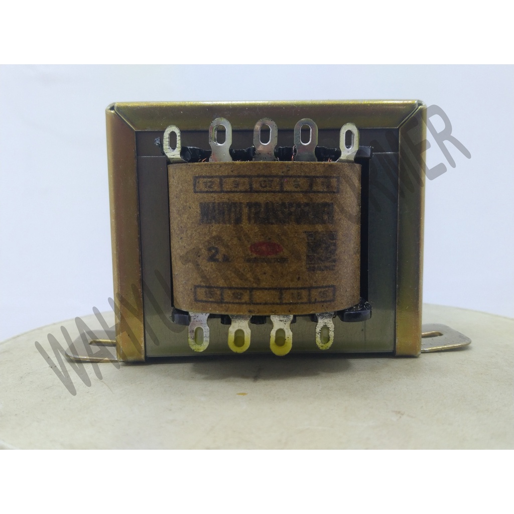 Jual TRAFO 2A/2AMP/2AMPERE/18V CT/NONCT/TRAFOMURAH/MURNI/TRANSFORMER ...