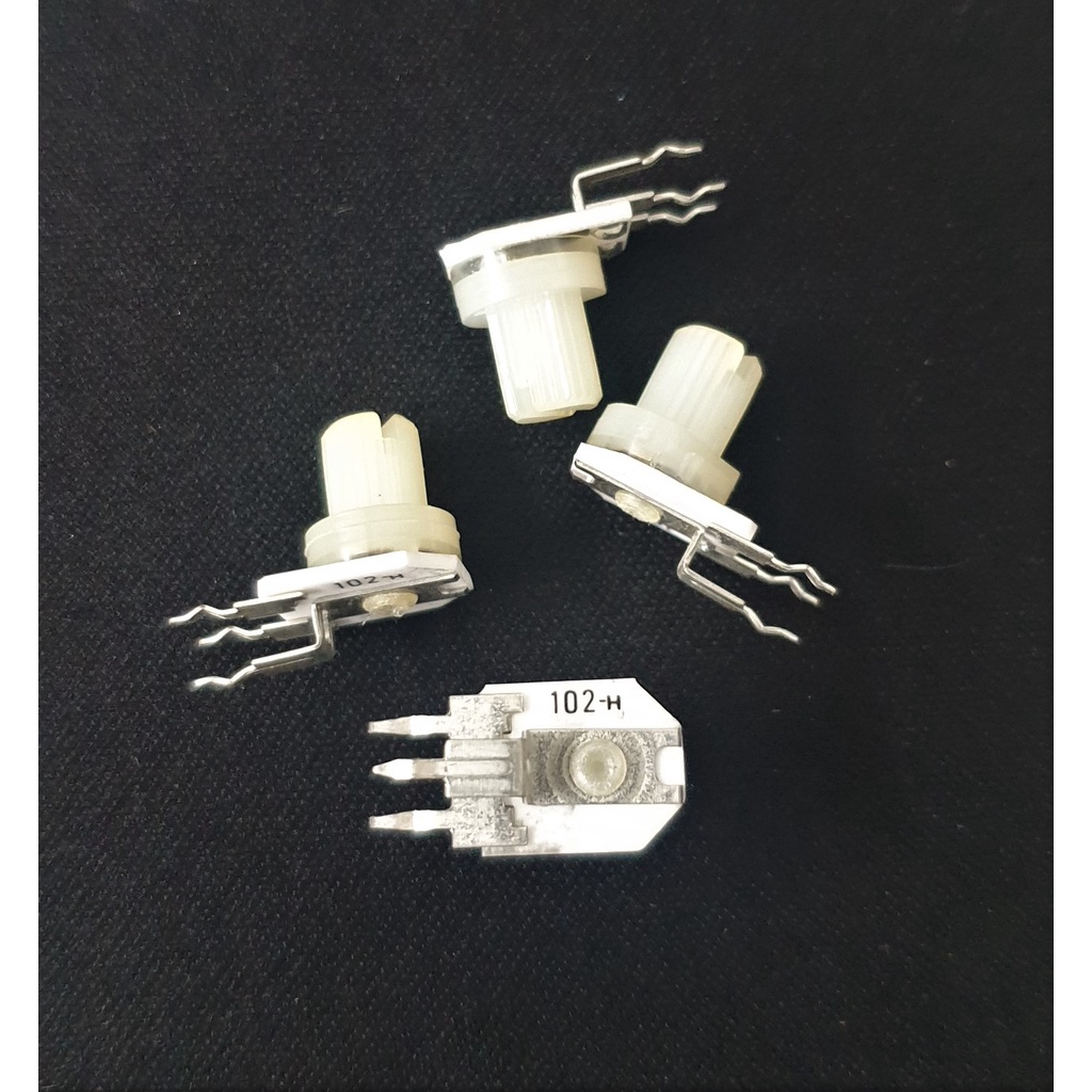 Jual Trimpot Variable Resistor 1KiloOhm 1K Ohm 102 Hokuriku HDK Japan ...