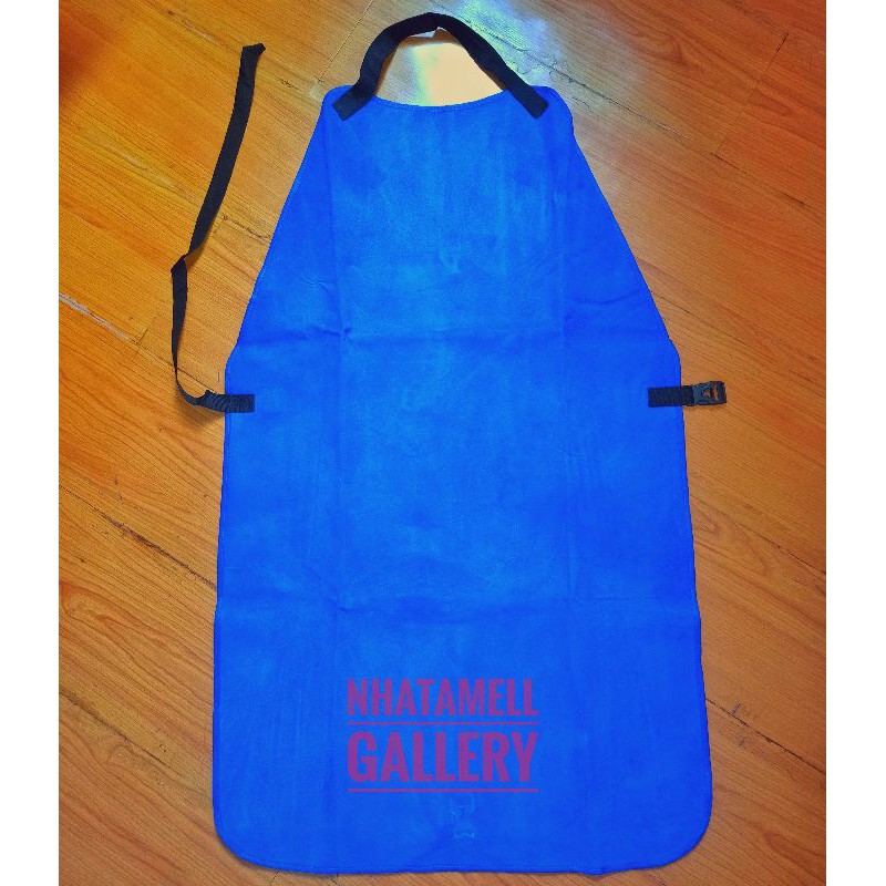 Jual Pelindung apron safety 1 set / celemek apron apok kulit sapi asli ...