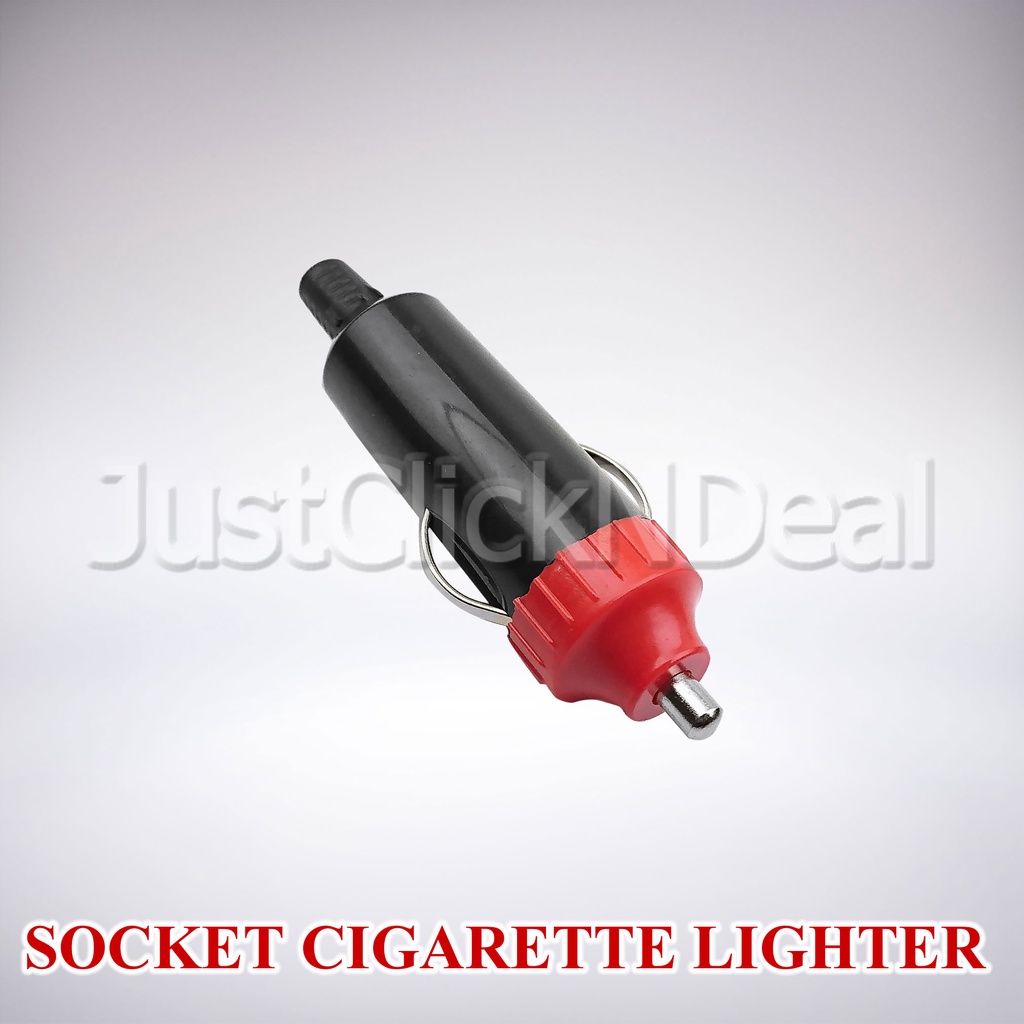 Jual Socket Car Cigarette Lighter Male Soket Pematik Api Mobil | Shopee ...