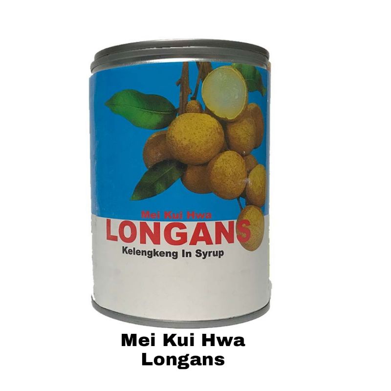 Jual Longans Kaleng Mei Kui Hwa/Kelengkeng dalam sirup kaleng 565g ...