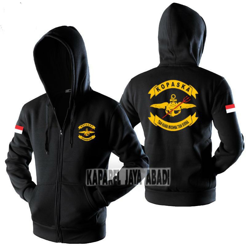 Jual Jaket Zipper Kopaska/Hoodie Kopaska/Sweater Intansi Kopaska/Atasan ...
