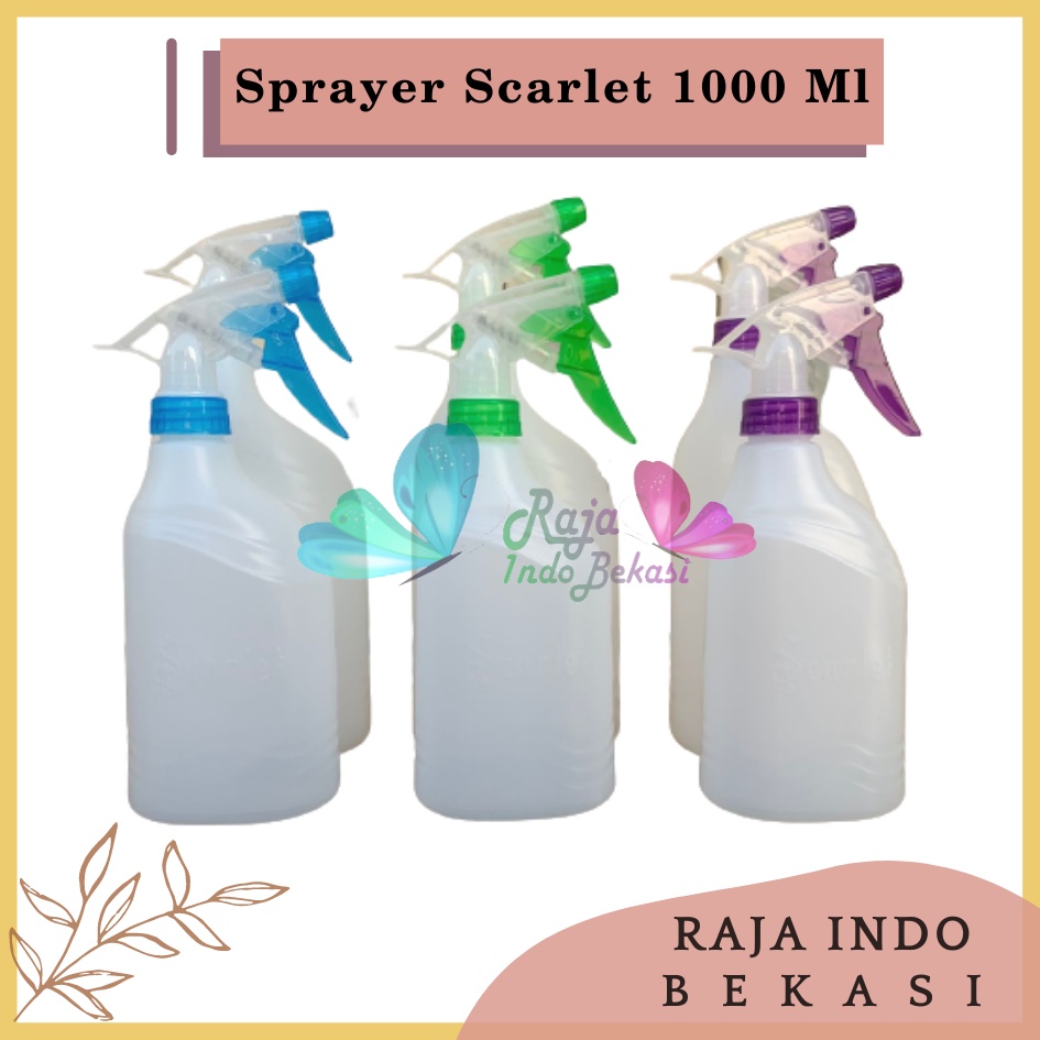 Jual TERMURAH SPRAYER BOTOL SEMPROTAN SCARLET 1 LITER AIR DISINFEKTAN ...
