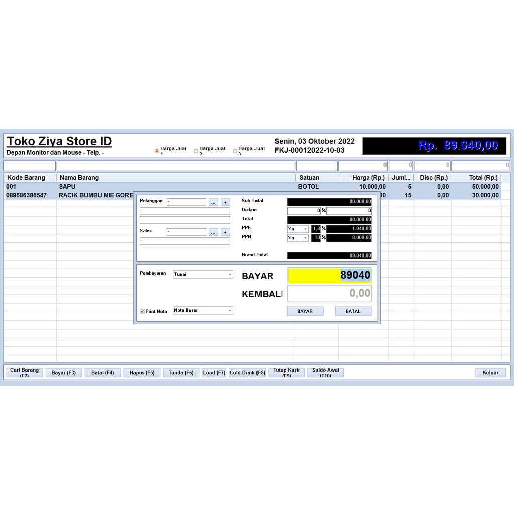 Jual Software Kasir Toko Minimarket Retail Pos | Shopee Indonesia