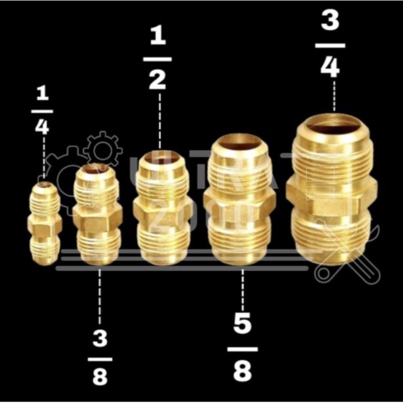 Jual Nut nepel TENGAH sambungan ac | Shopee Indonesia