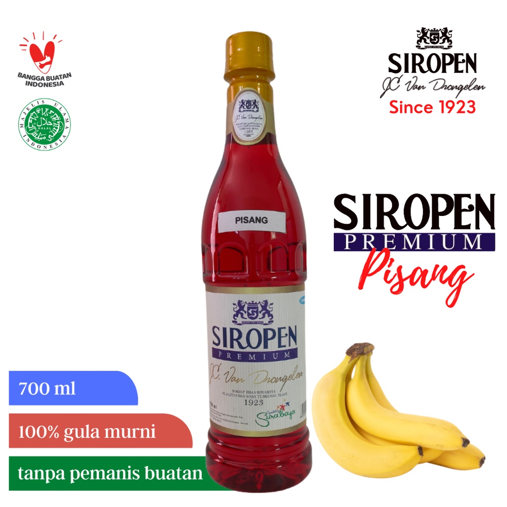Jual Sirup Pisang Siropen Premium Pisang 700ml | Shopee Indonesia