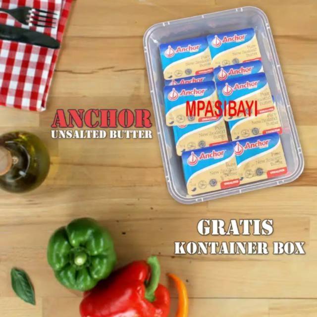 Jual Anchor Unsalted Butter Mini Portion 10 UB 7g | Shopee Indonesia