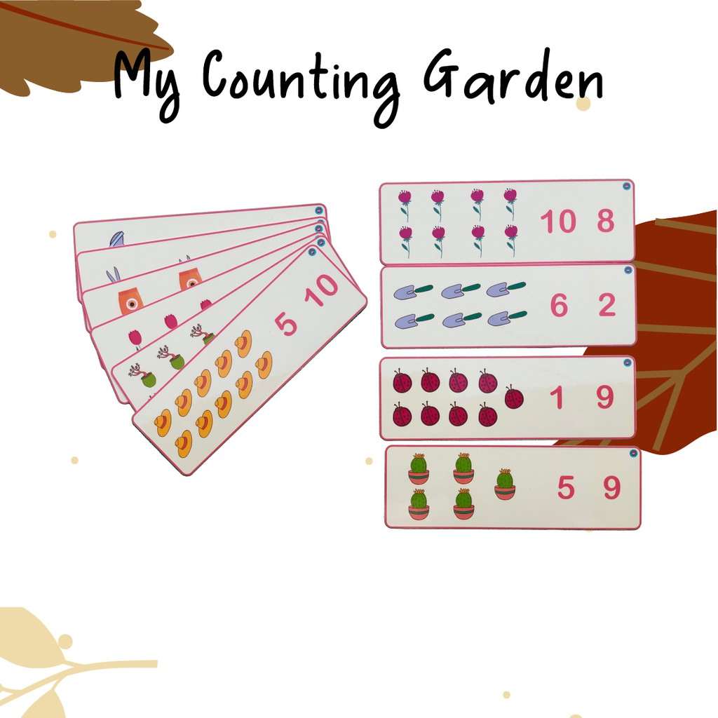 Jual My Counting Garden Belajar Matematika Montessori | Shopee Indonesia
