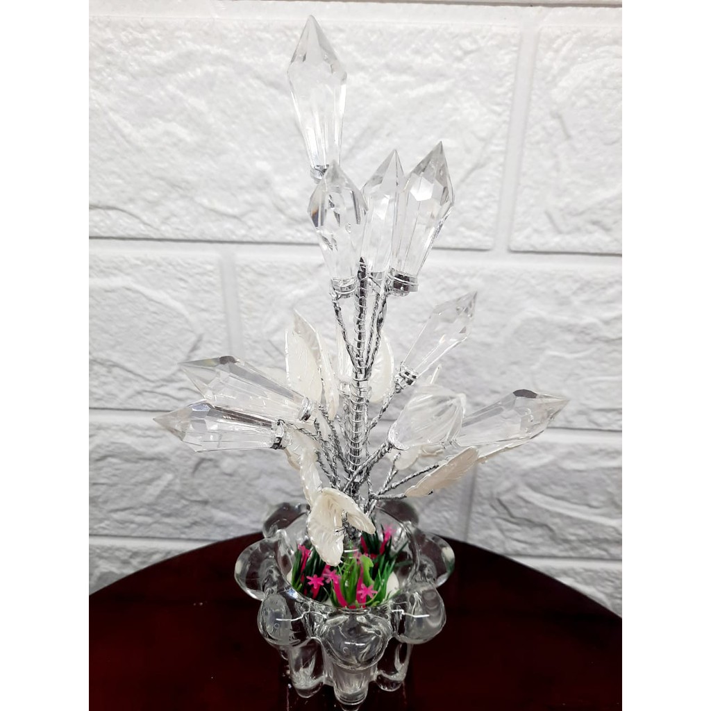 Jual bunga akrilik model kristal | Shopee Indonesia