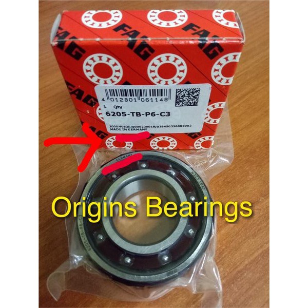 Jual BEARING KRUK AS MOTOR RACING 6205 TBP63 FAG ORIGINAL | Shopee Indonesia