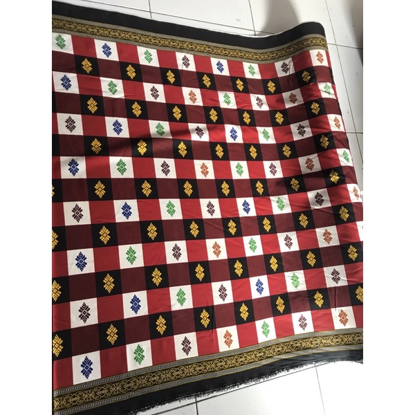 Jual kain poleng kotak bali tridatu motif|| HARGA per 1mtr | Shopee ...