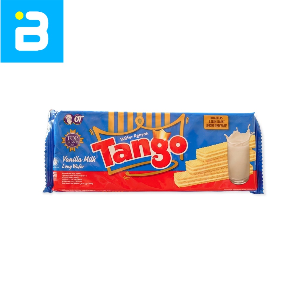 Jual Tango Long Wafer Rasa Vanilla Milk 130 G | Shopee Indonesia