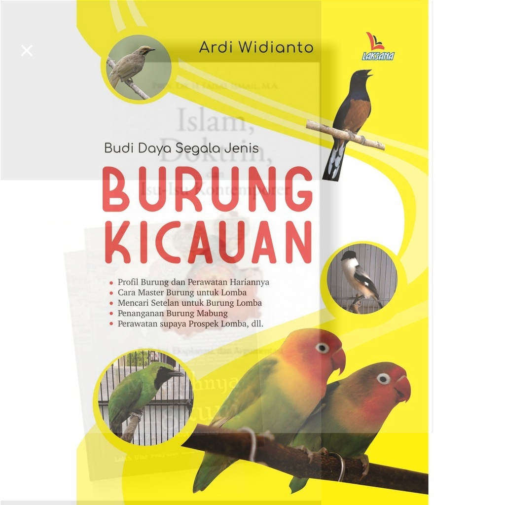Jual Buku Budi Daya Segala Jenis Burung Kicauan - LAKSANA | Shopee ...