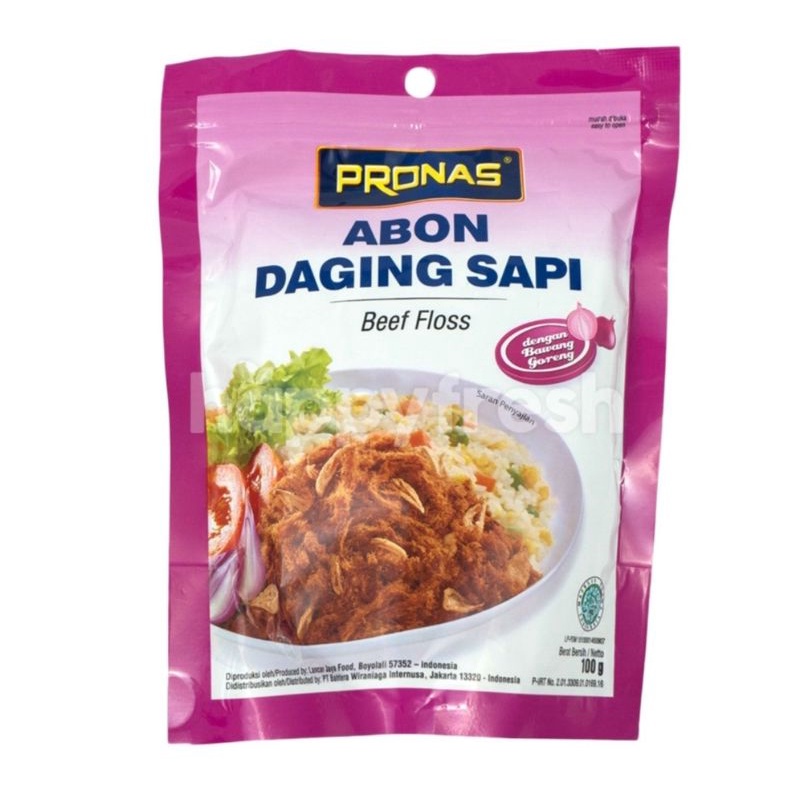 Jual Abon Sapi Pronas Gloria Ratu Surga Kebutuhan ku | Shopee Indonesia