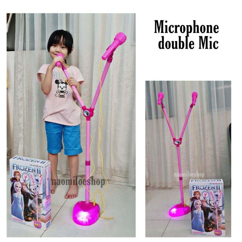 Jual MAINAN ANAK NYANYI MAINAN MICROPHONE DOUBLE MIC KARAKTER MAINAN ...