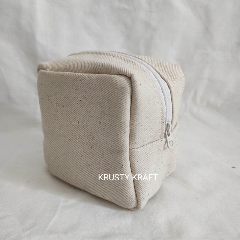 Jual Krusty Kraft - Basic Pouch / Pouch Lucu / Pouch Makeup / Pouch Aesthetic / Pouch Kanvas ...