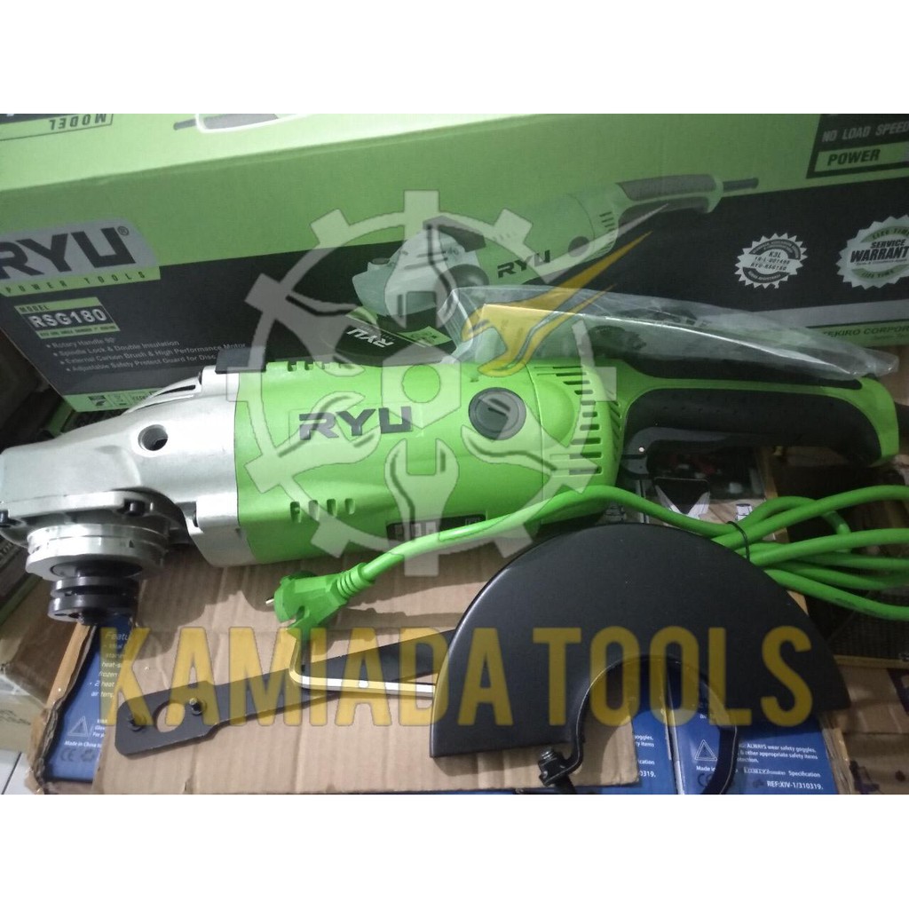 Jual Mesin Gerinda 7 Inci RYU RSG180/Grinder Machine RYU 7 Inch ...