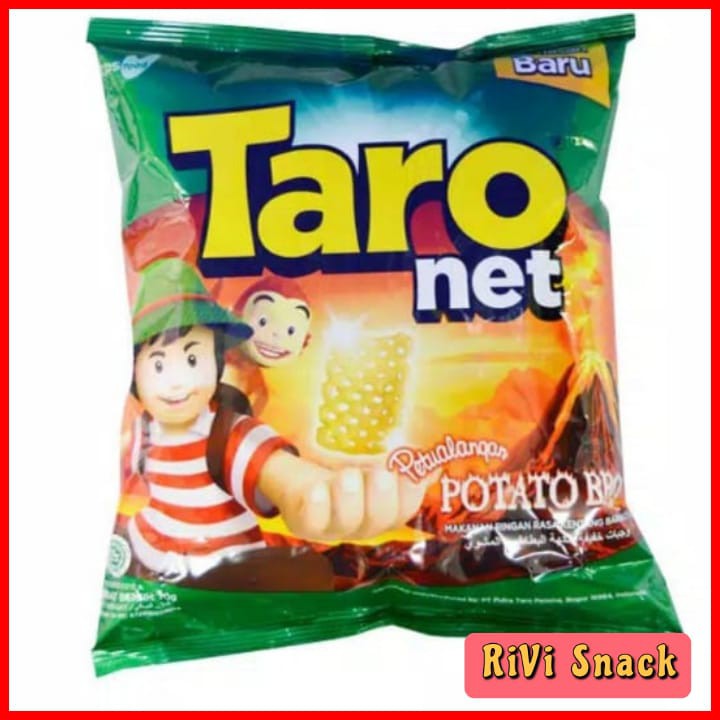Jual [PROMO] CHIKI TARO NET POTATO BBQ 200GR BRANDED MURAH | Shopee ...