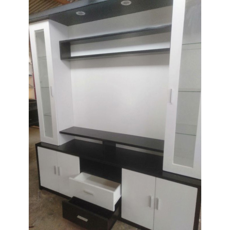 Jual Rak tv minimalis rak tv pajangan backdrop tv minimalis duco ...