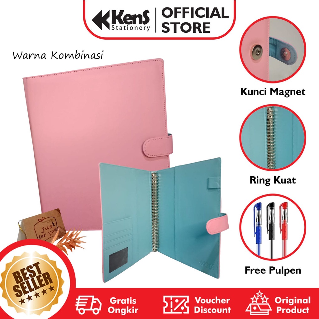 Jual Binder B5 Kombinasi Ring 26 Agenda B5 Kombinasi Binder Organizer ...