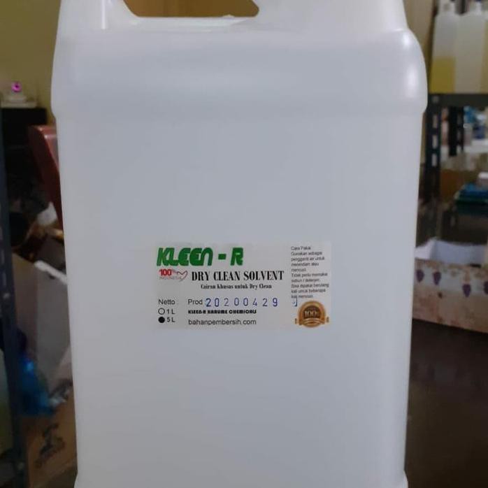 Jual DRY CLEAN SOLVENT @5L KLEEN-R HARUME CHEMICALS TERLENGKAP | Shopee ...