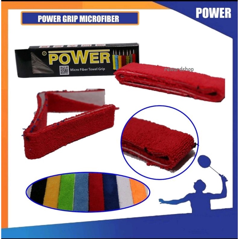 Jual GRIP HANDUK RAKET PREMIUM MICROFIBER TOWEL GRIP PEGANGAN RAKET ...