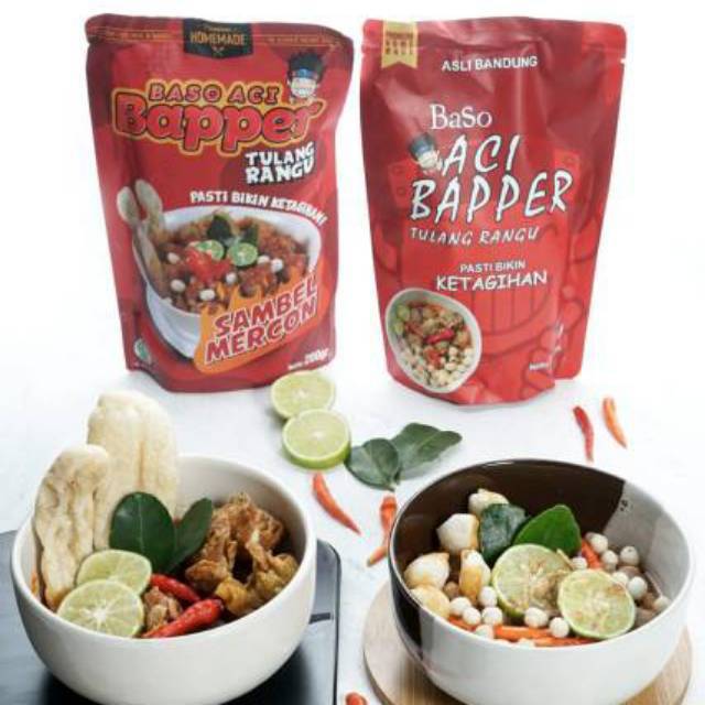 Jual Baso aci Bapper tulang rangu | Shopee Indonesia