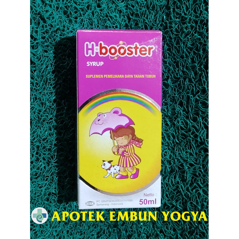 Jual H-Booster Syrup 50 ml - Apotek Embun | Shopee Indonesia