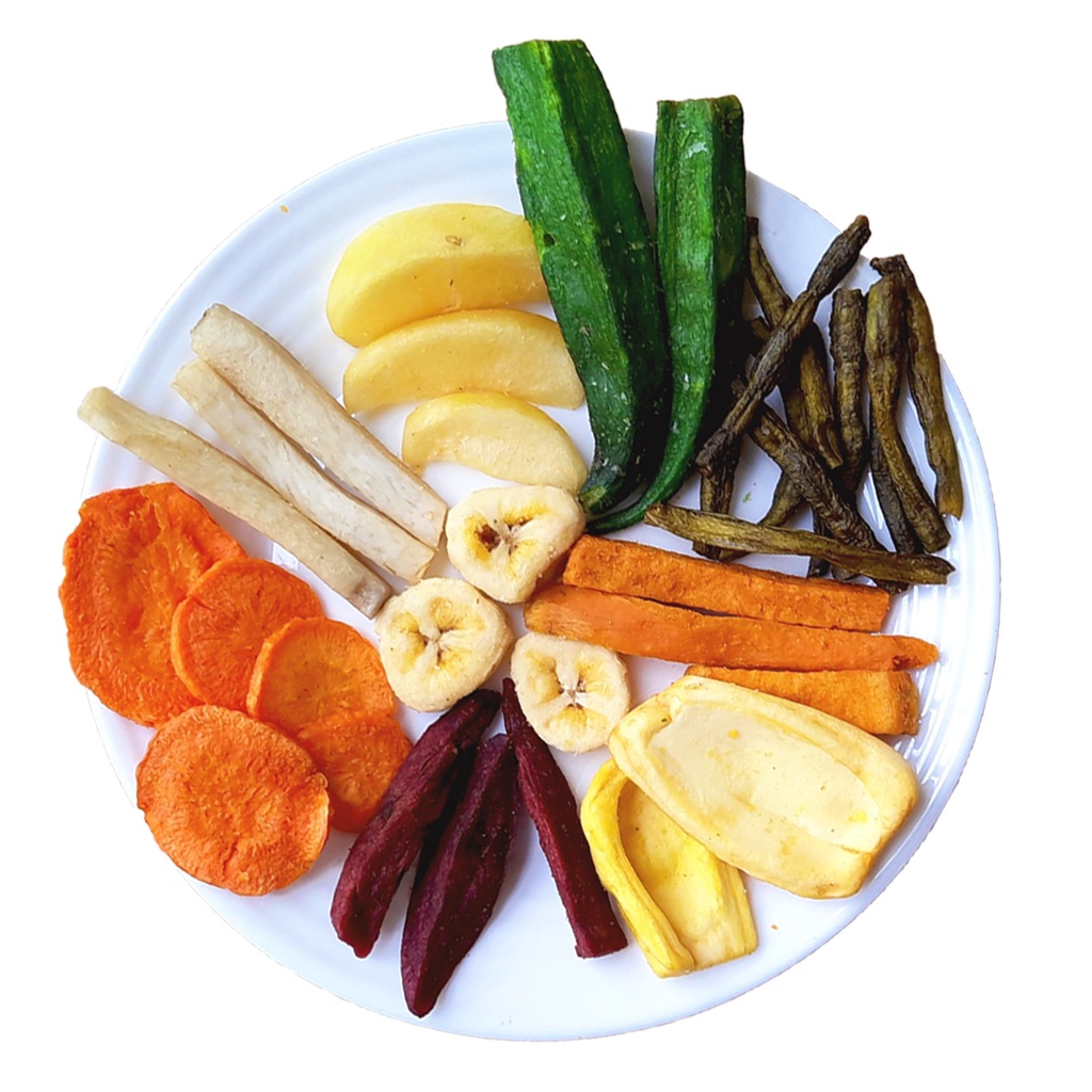 Jual 3L Crunchgie Keripik Sayur Crispy Keripik Sayur Buah MIx Snack ...