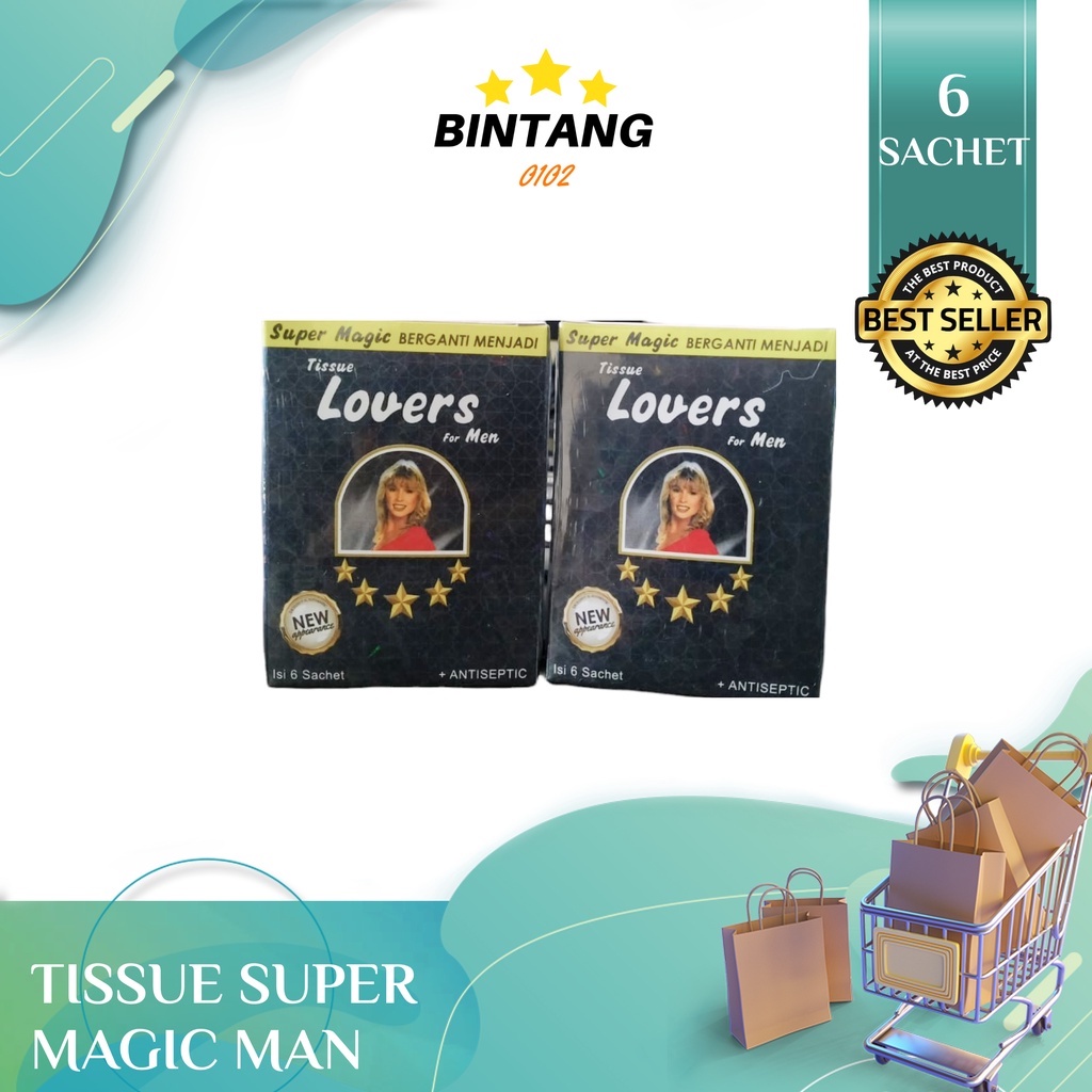 Jual Tisu / tissue super magic man antiseptic | Shopee Indonesia