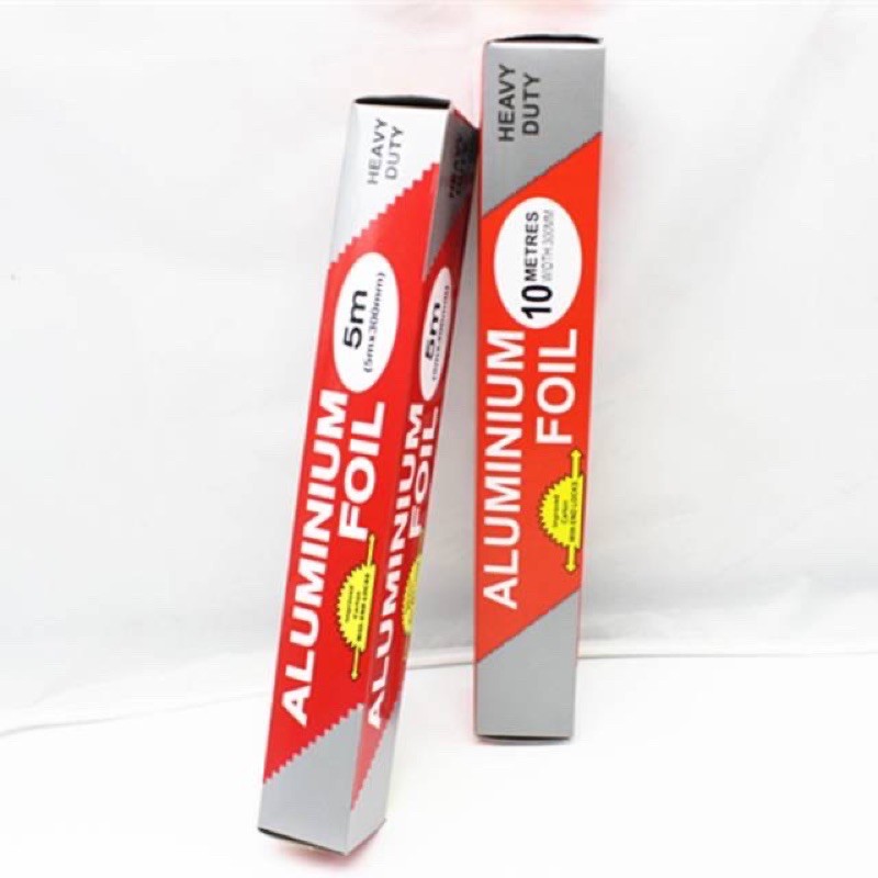 Jual aluminium foil kertas aluminium 5m dan 10m | Shopee Indonesia