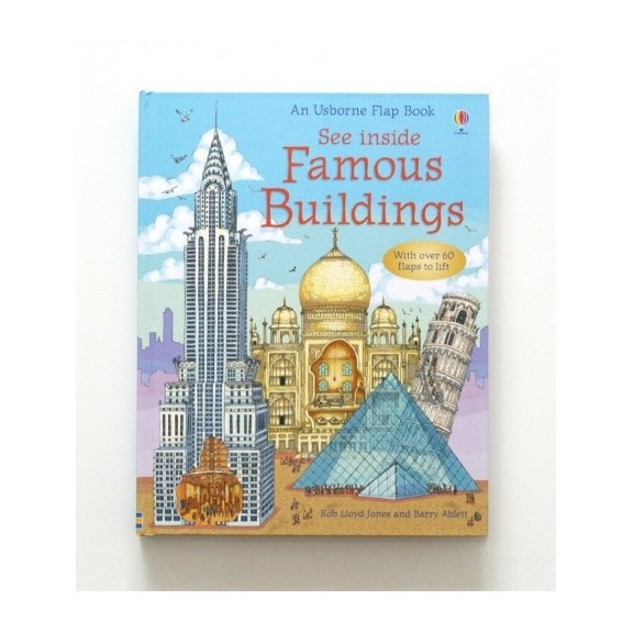 Jual [BUKU MURAH] An Usborne Flap Book See Inside Famous Buildings with ...