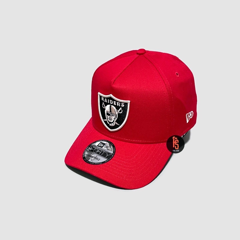 Jual TOPI NE ORIGINAL A FRAME Q322 LV RAIDERS RED IVORY | Shopee Indonesia