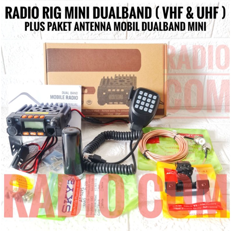 Jual JUAL RADIO RIG MINI DUALBAND UNTUK MOBIL / RIG MINI DUALBAD ...