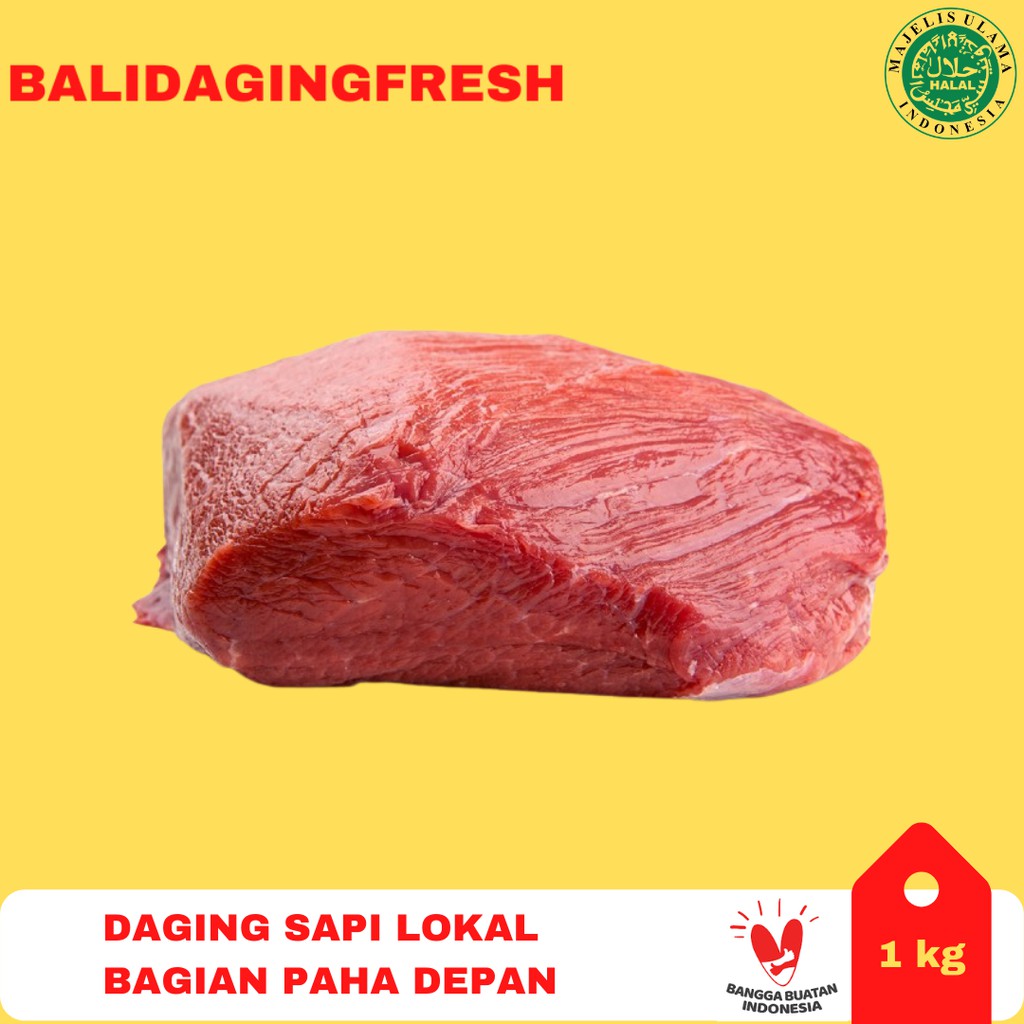 Jual Daging Sapi Punuk 1 kg / Beef Blade / Paha Depan / Daging Utuh ...