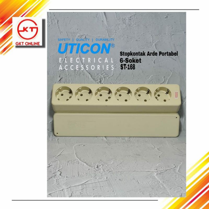 Jual Stop Kontak Arder Uticon 6 Lubang | Shopee Indonesia