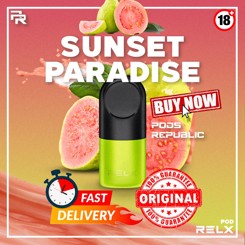 Jual RELX Pods - Sunset Paradise (Guava) | Shopee Indonesia