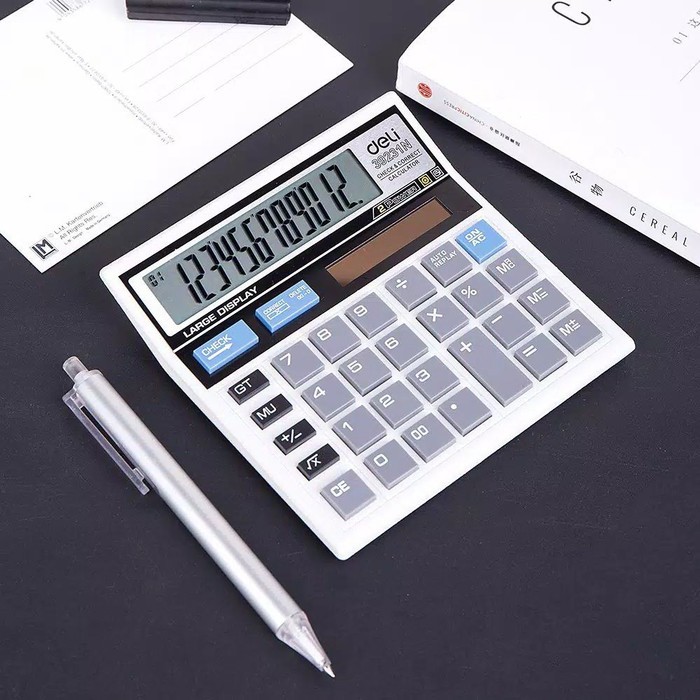Jual kalkulator calculator dagang deli 512 3923 | Shopee Indonesia