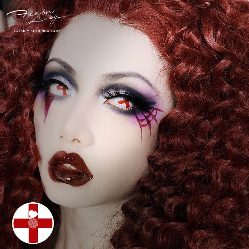 Jual Softlens Cosplay Costume Anime Softlens Make-up Hallowen Party ...