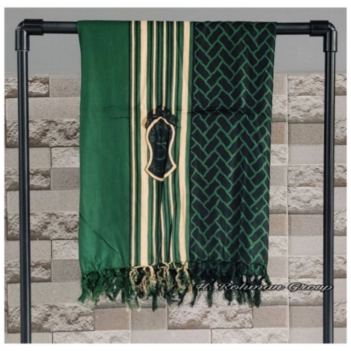 Jual Baru Sorban Rida Arida Solo Motif Trompa Logo Majlis Rasulullah ...