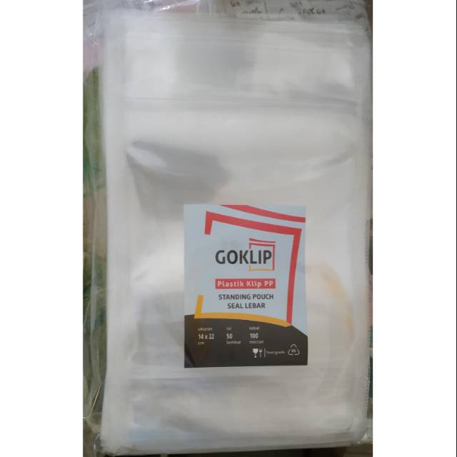 Jual standing pouch / kemasan berdiri 14x22 cm (500 ml) | Shopee Indonesia